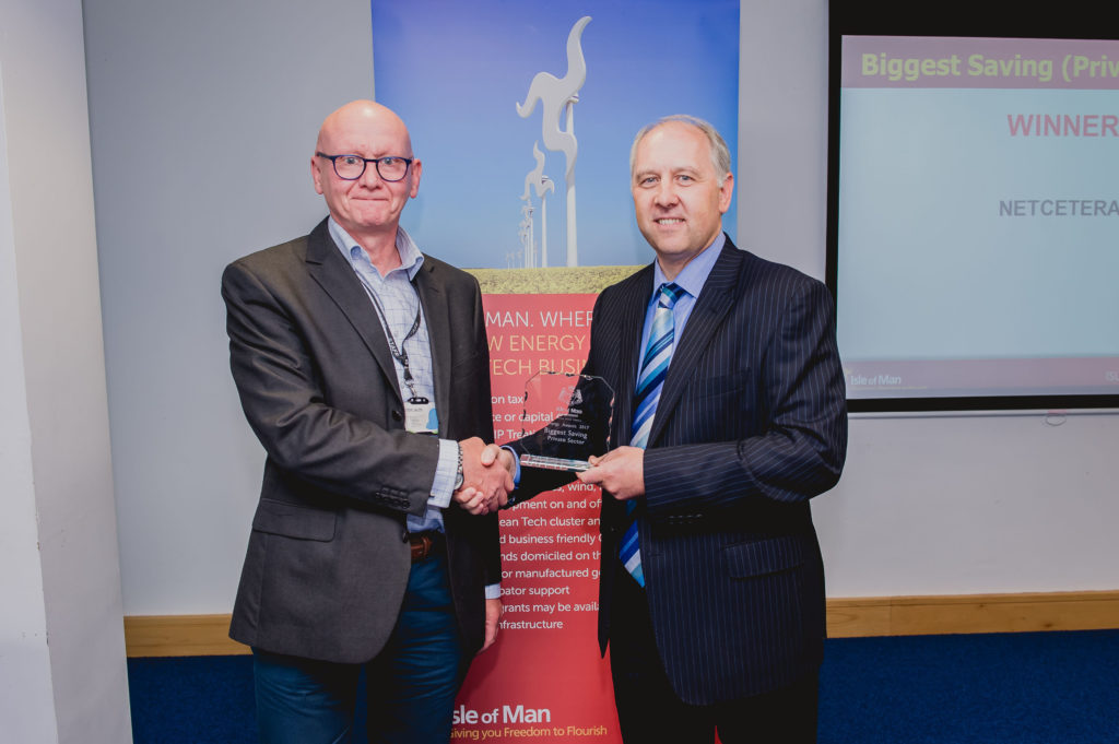 Netcetera Awarded Biggest Saving In IoM Energy Awards